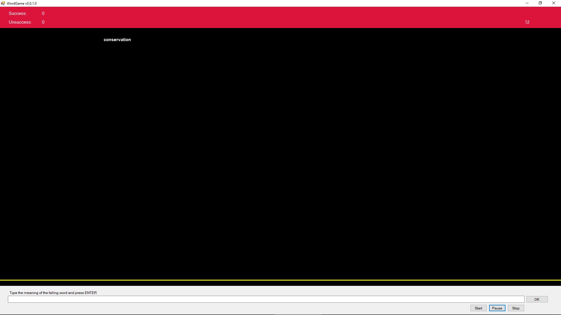 GitHub - ukepoglu/WordGame: Memorizing new english words