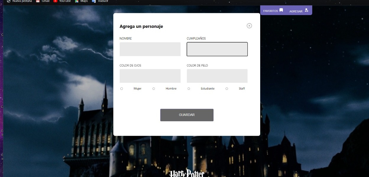 GitHub - ravalidesign/HarryPotter-app: Prueba técnica AEROMÉXICO