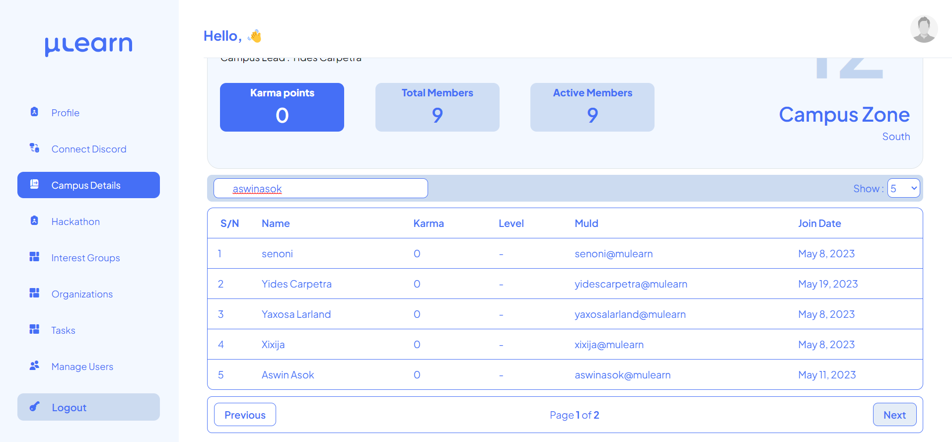 [ bug ] : Search does not index terms without spaces · Issue #403 · gtech-mulearn/mulearn · GitHub