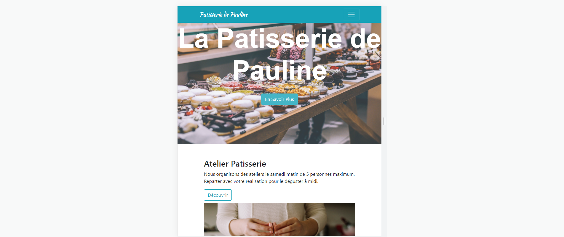 GitHub - linepau31/La-Patisserie-de-Pauline_Bootstrap