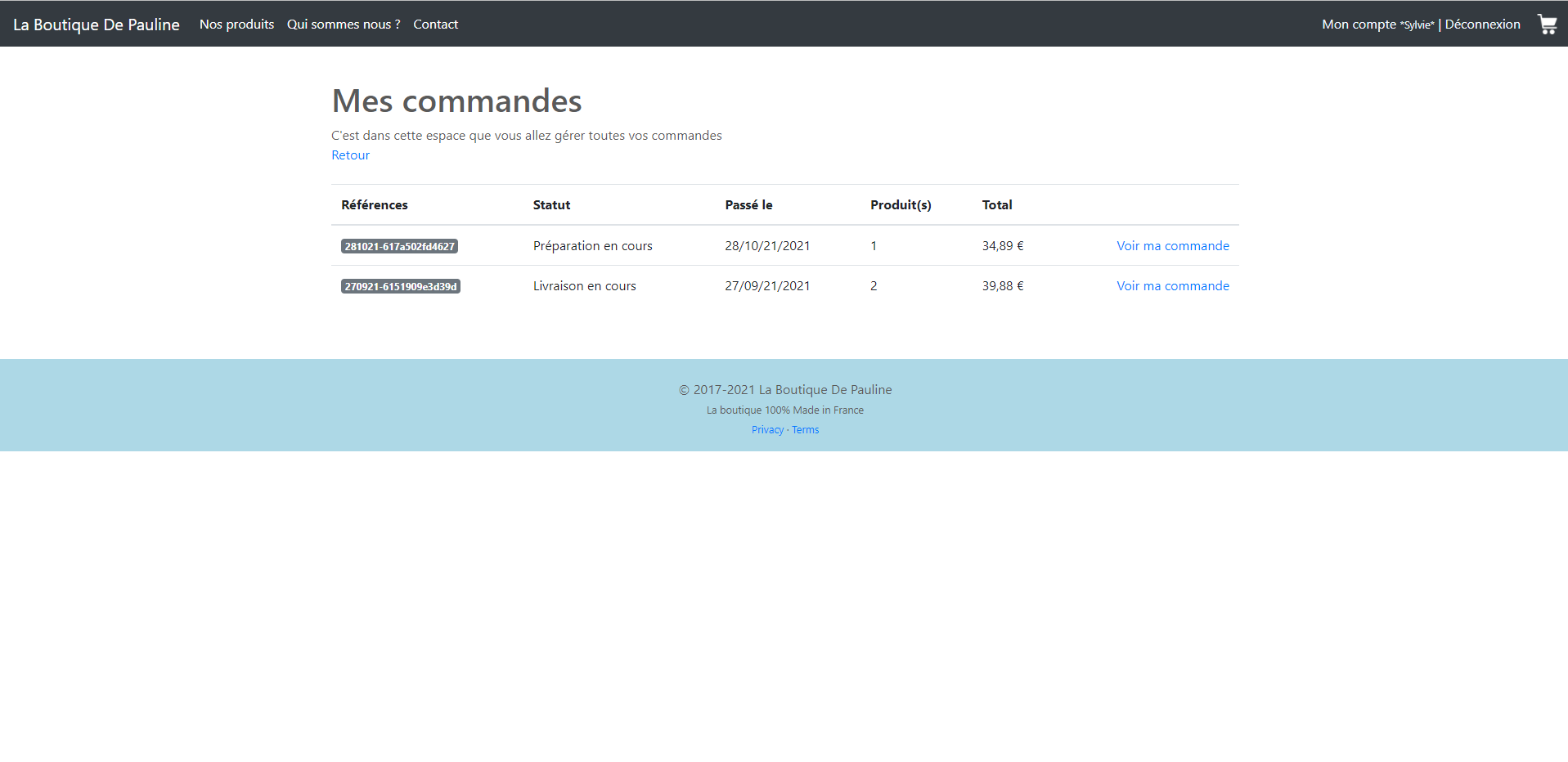 GitHub - linepau31/LaBoutiqueDePauline2