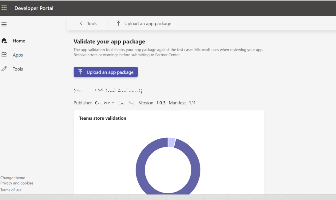Issue while importing an existing/creating app to developer portal ...