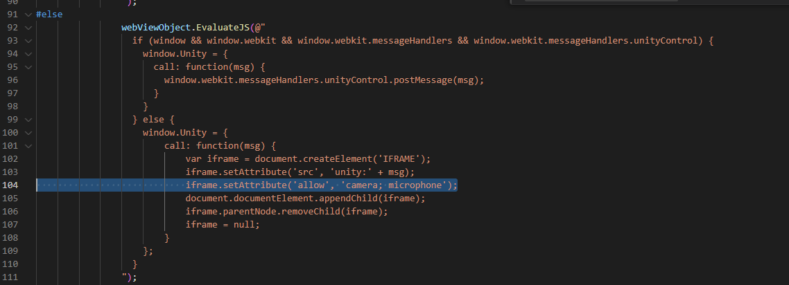 Trouble when trying to get permission for access mic and cam via WebGL · Issue #913 · gree/unity ...