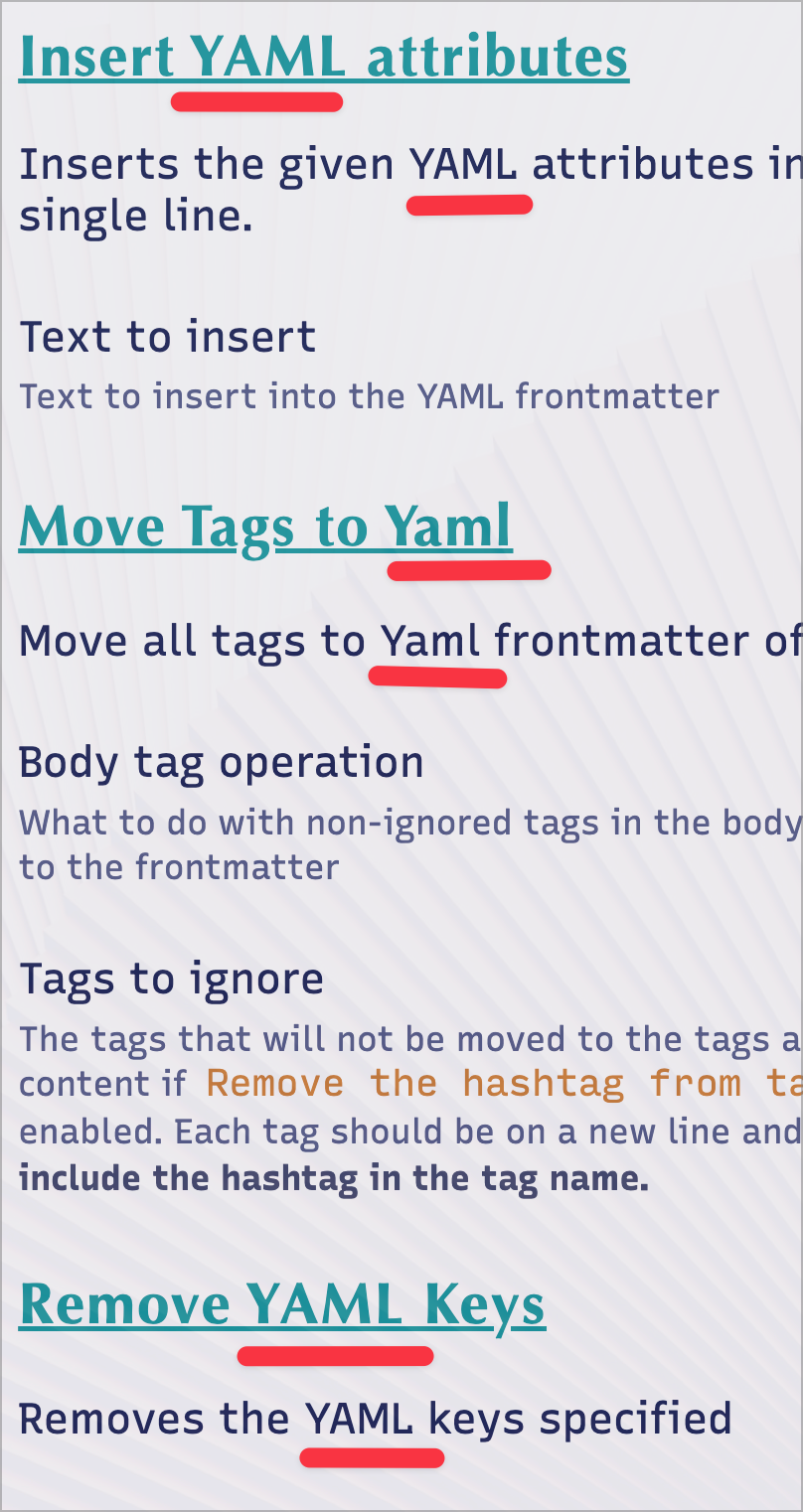 Minor Visual Bug Yaml Cased Inconsistently · Issue 711 · Platers