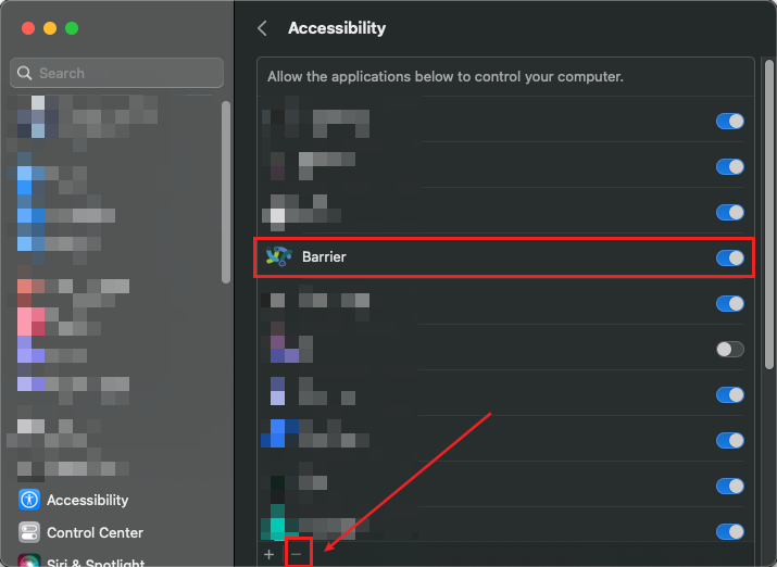 Don't work with mac OS ventura 13.4 · Issue #1945 · debauchee/barrier · GitHub