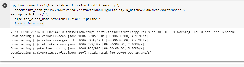 Converting SDXL models to diffuser · Issue #4964 · huggingface/diffusers · GitHub