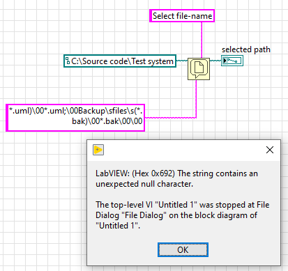 Error 0x692 in UMLModeller on LV2019.0.f2 · Issue #57 · opengds/OpenGDS · GitHub