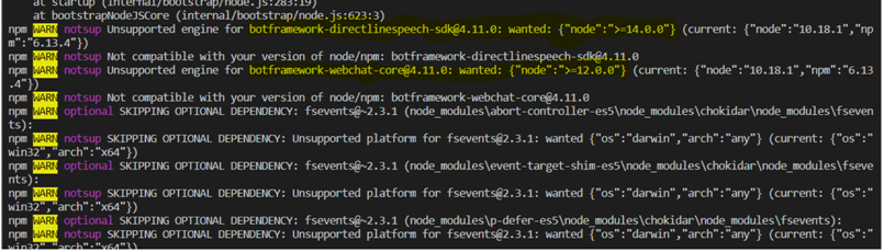 botframework-directlinespeech sdk not compatible with spfx 1.11 · Issue #3816 · microsoft ...