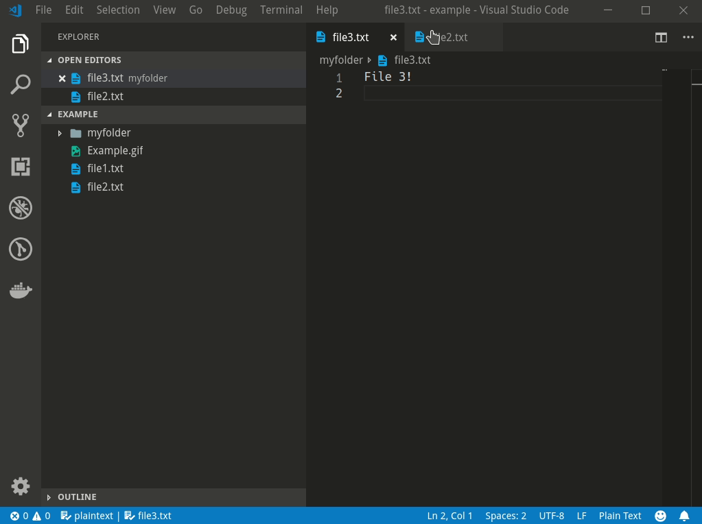 Closing The Last Open File Then Hiding And Showing The Explorer Reopens The File · Issue 68132