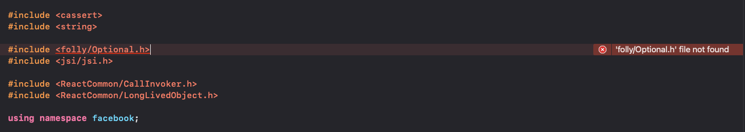 'folly/Optional.h' file not found · Issue #16021 · expo/expo · GitHub