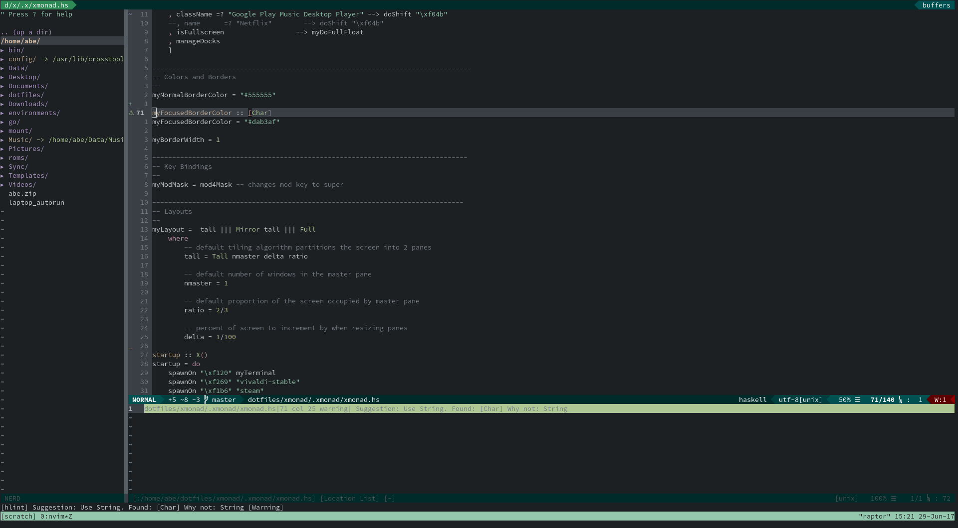 ghc-mod warnings are errors, hlint suggestions are warnings · Issue #710 · dense-analysis/ale ...