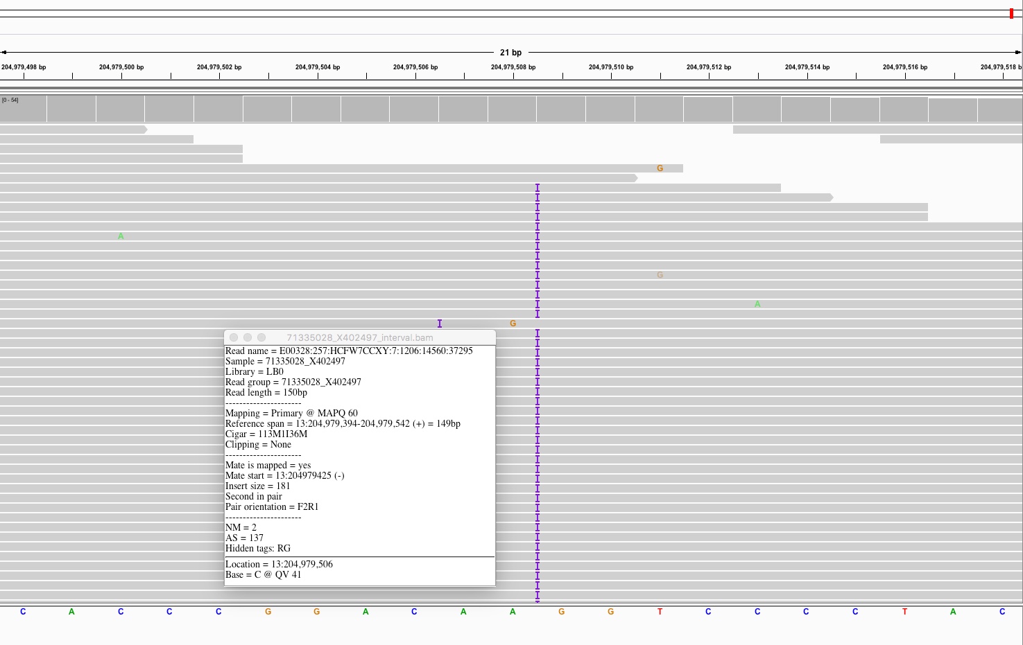 PileupRead.indel reporting insertion for mismatch · Issue #742 · pysam-developers/pysam · GitHub