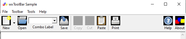 wxToolBar icons displayed incorrectly under Windows 10 (app without manifest) · Issue #22419 ...