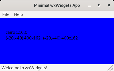 Invalid clipping region of wxGraphicsContext with Cairo renderer (Issue #22990)