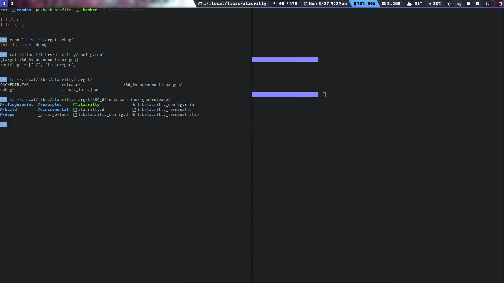 Alacritty on Wayland not showing fonts or symbols · Issue #6818 · alacritty/alacritty · GitHub