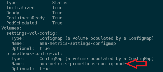 Prometheus metric configmap name is incorrect · Issue #105408 · MicrosoftDocs/azure-docs · GitHub