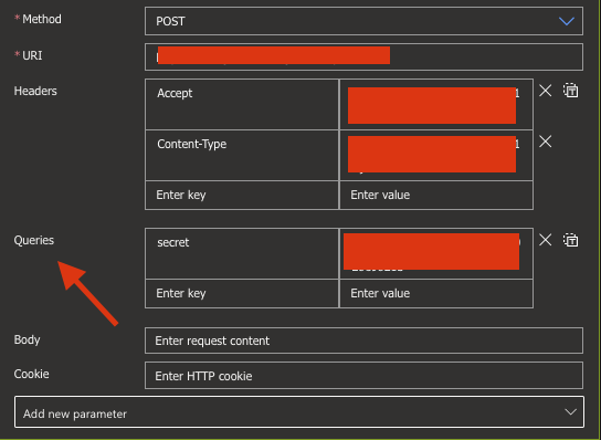 Support For Queries Attribute In Azurermlogicappaction · Issue