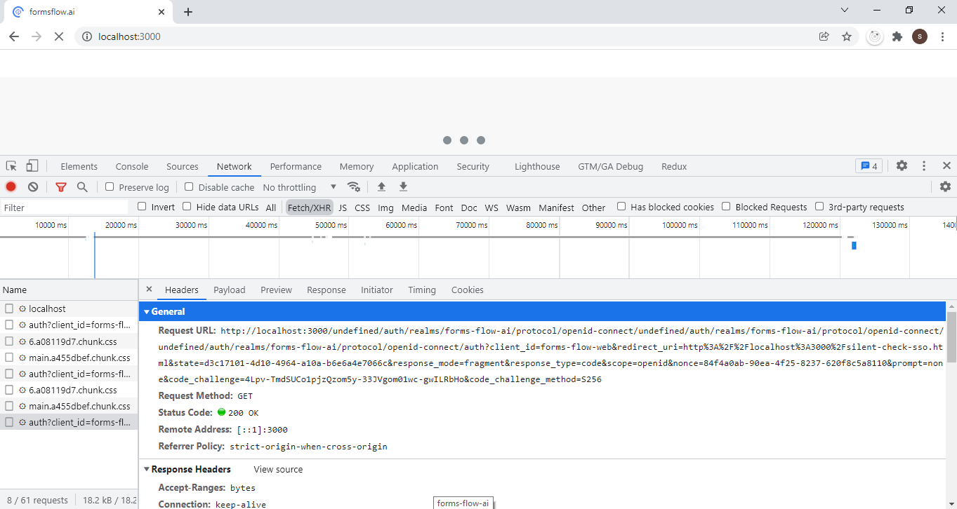Unable to load FormsFlow Web[BUG] · Issue #1370 · formio/formio · GitHub