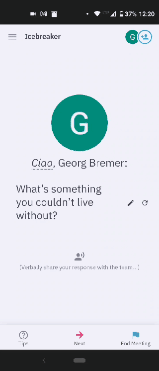 Icebreaker editing is not working properly on Android · Issue #5555 · ParabolInc/parabol · GitHub
