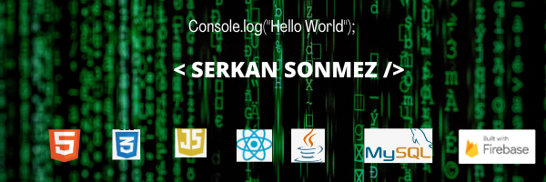 serkansonmez06 (Serkan Sonmez) · GitHub