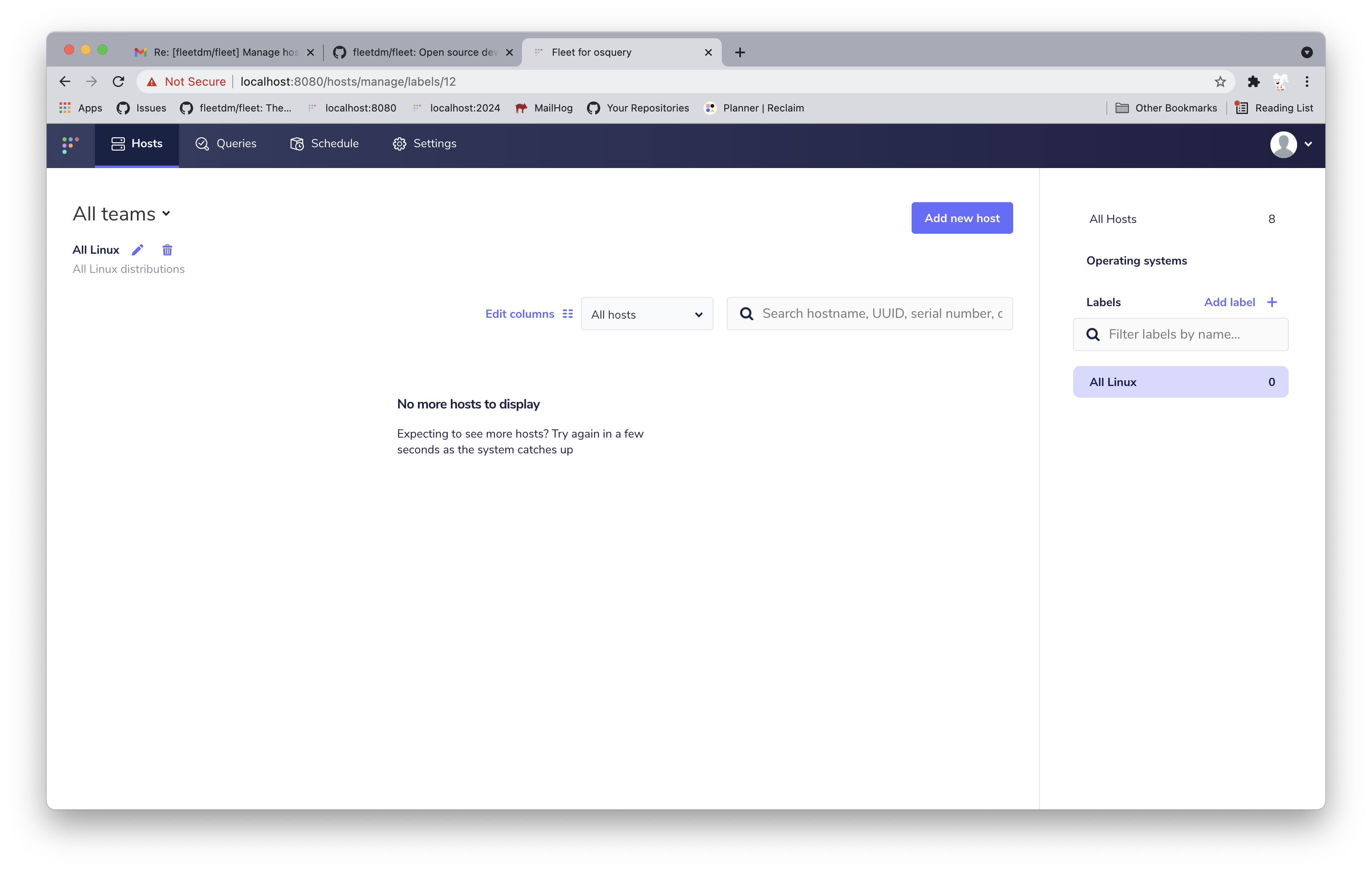 All Linux label · Issue #1792 · fleetdm/fleet · GitHub
