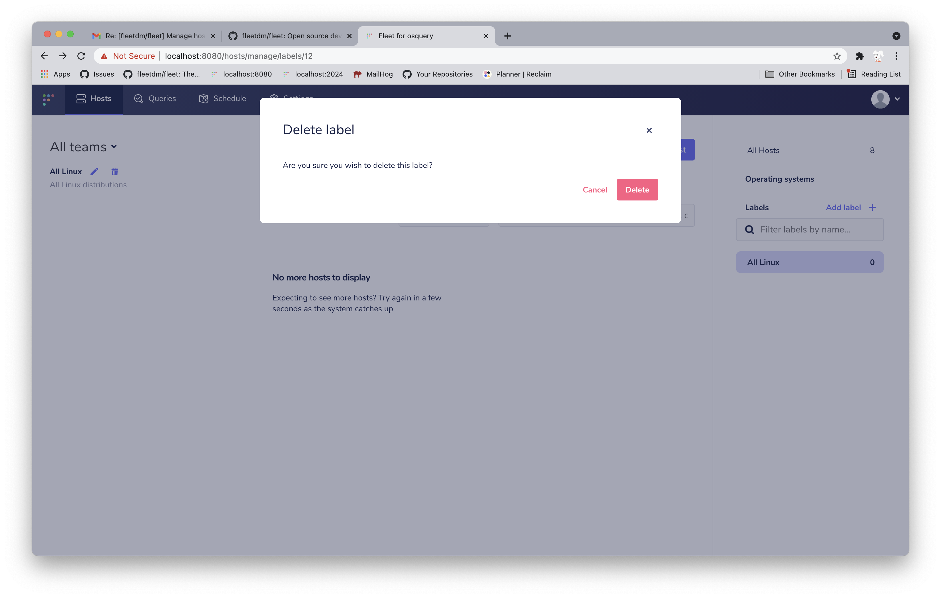 All Linux label · Issue #1792 · fleetdm/fleet · GitHub