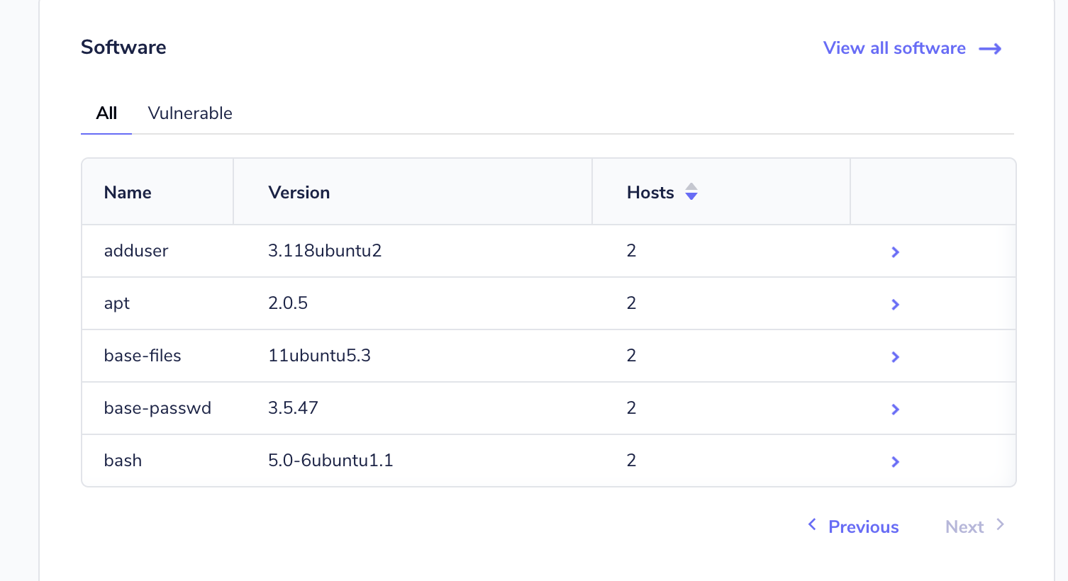 Last page of software summary table results shows wrong empty state · Issue #3016 · fleetdm ...