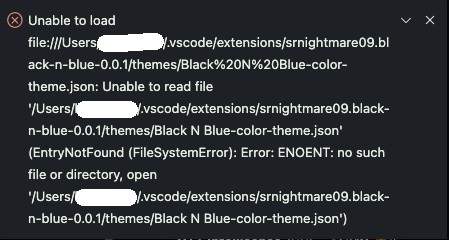 Unable to load extension · Issue #124961 · microsoft/vscode · GitHub