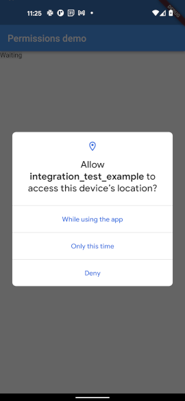 GrantPermissionRule not working as expected (Android) · Issue #92434 ...