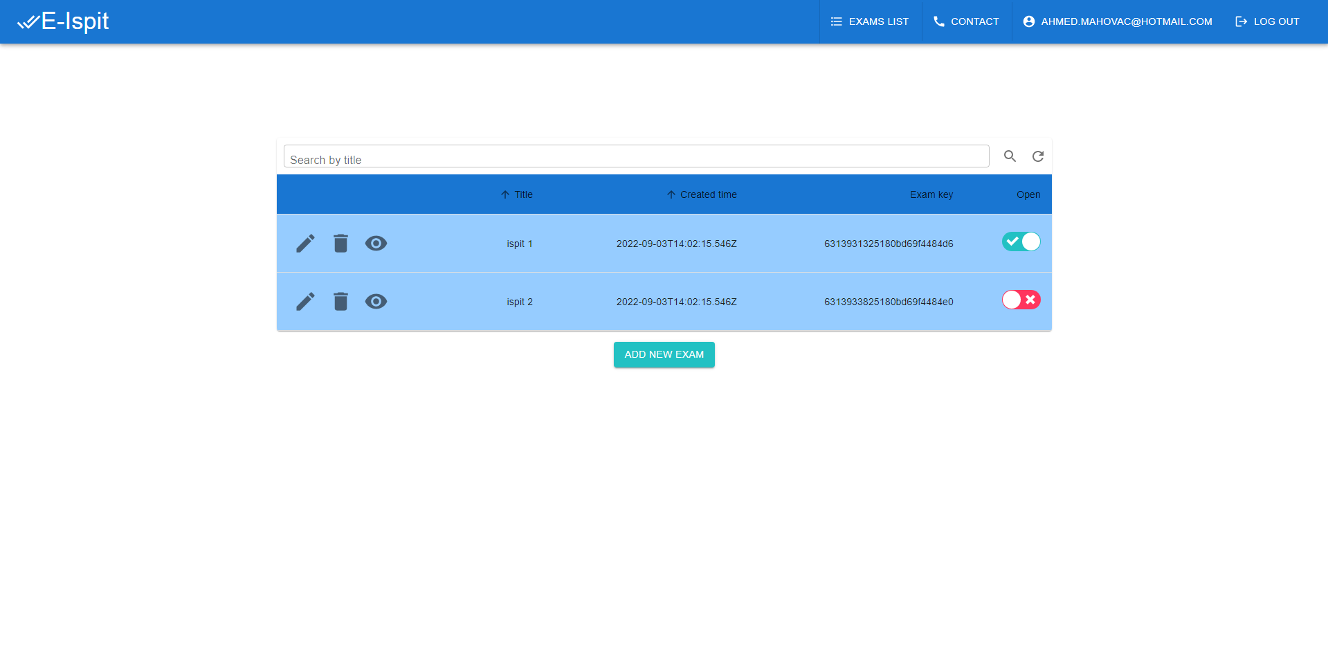 GitHub - ahmedmahovac/EIspitWebAppFrontend