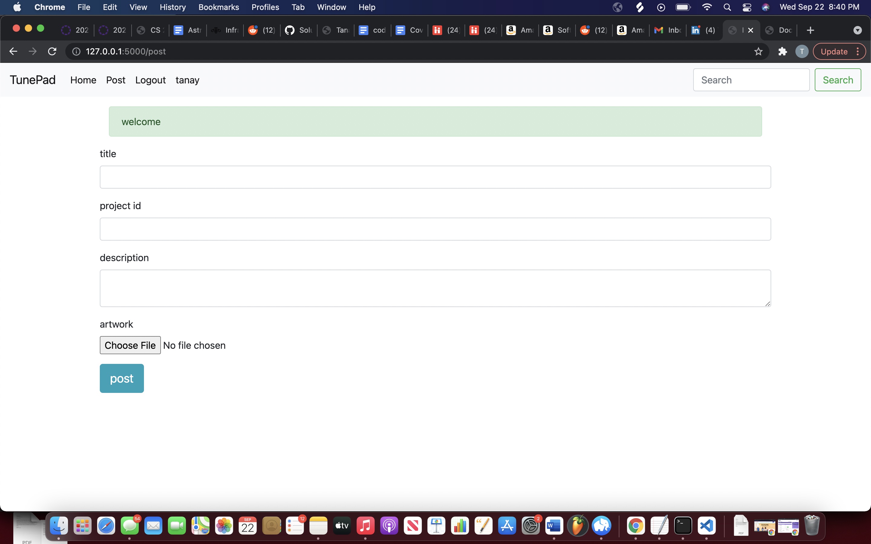 GitHub - tanaysrivastav1/tunepad_social: tunepad social