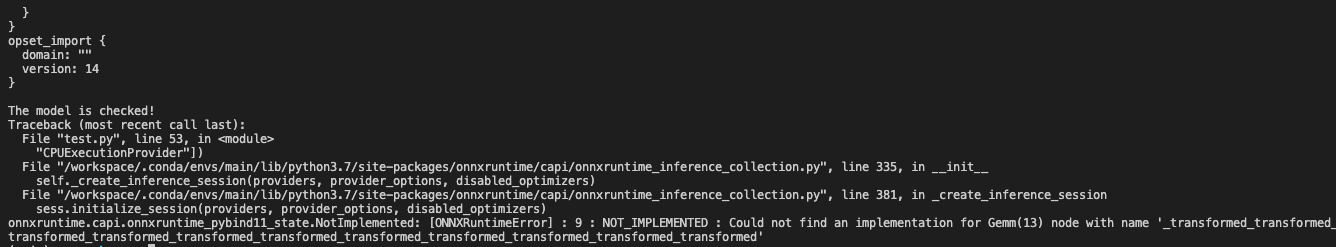 GemmTransposeFusion error when C is transposed (`Gemm(A,B,Transpose(C)`), complained with ...