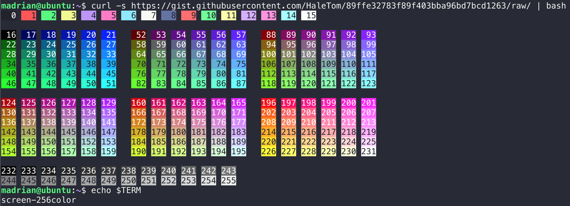 Wrong colors in tmux, unless launched with -2 option · Issue #3009 ...