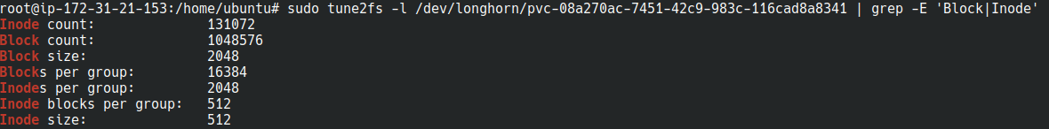 [FEATURE] Make FS format options configurable in storage class · Issue #4642 · longhorn/longhorn ...