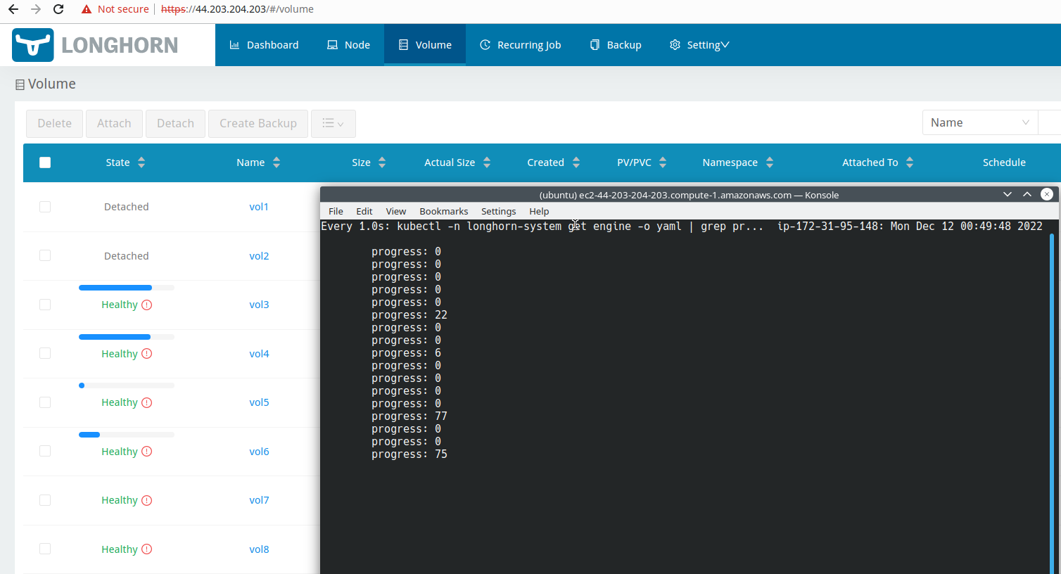 [FEATURE] New setting to limit the concurrent volume restoring from backup · Issue #4558 ...