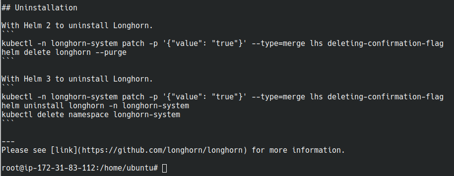 [BACKPORT][v1.4.1][IMPROVEMENT] Update uninstallation info to include the 'Deleting Confirmation ...