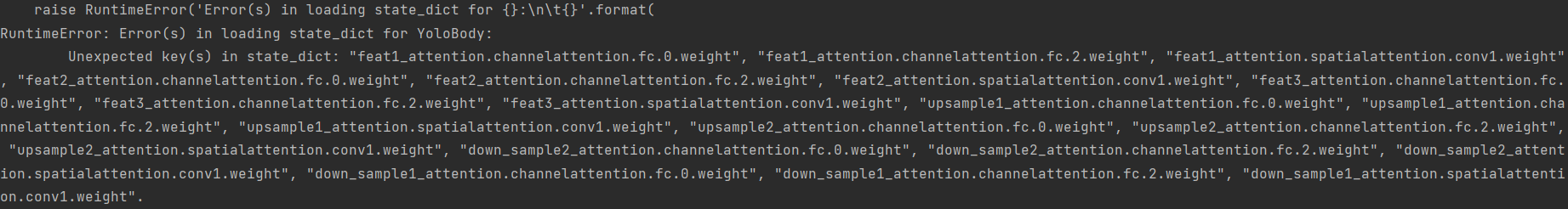 模型加载错误 · Issue #94 · bubbliiiing/yolov4-tiny-pytorch · GitHub