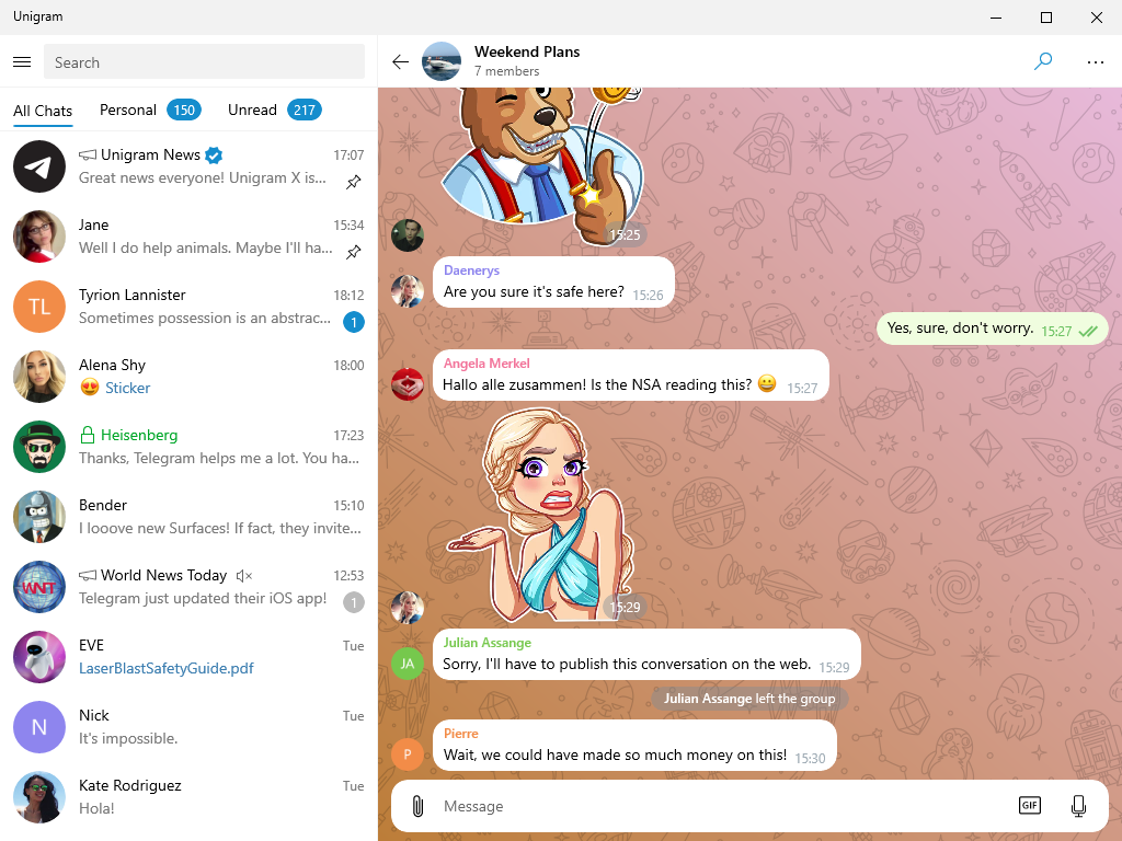 vey very small gui size on 1920x1080 · Issue #2548 · UnigramDev/Unigram ...