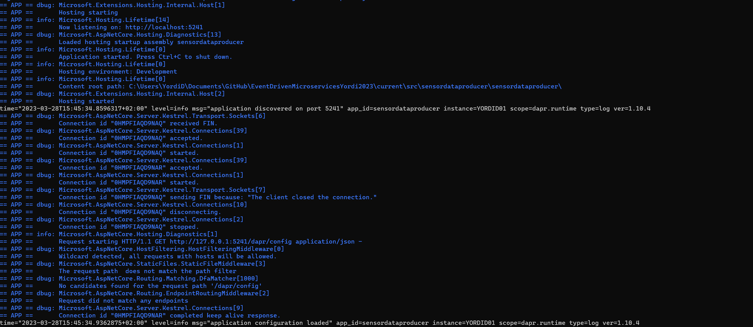 Dapr does not configure pubsub locally · Issue #6146 · dapr/dapr · GitHub Dapr does not configure pubsub locally · Issue #6146 · dapr/dapr · GitHub