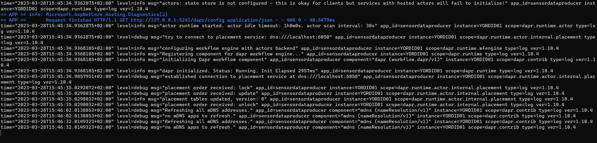 Dapr does not configure pubsub locally · Issue #6146 · dapr/dapr · GitHub Dapr does not configure pubsub locally · Issue #6146 · dapr/dapr · GitHub