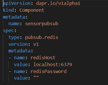Dapr does not configure pubsub locally · Issue #6146 · dapr/dapr · GitHub