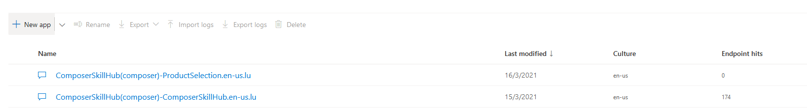 Multiple Luis Apps for Each Dialog · Issue #6423 · microsoft/BotFramework-Composer · GitHub