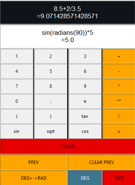 GitHub - julienpillis/Basic-Calculator: Within the scope of the INF2 (Programming level 2 ...