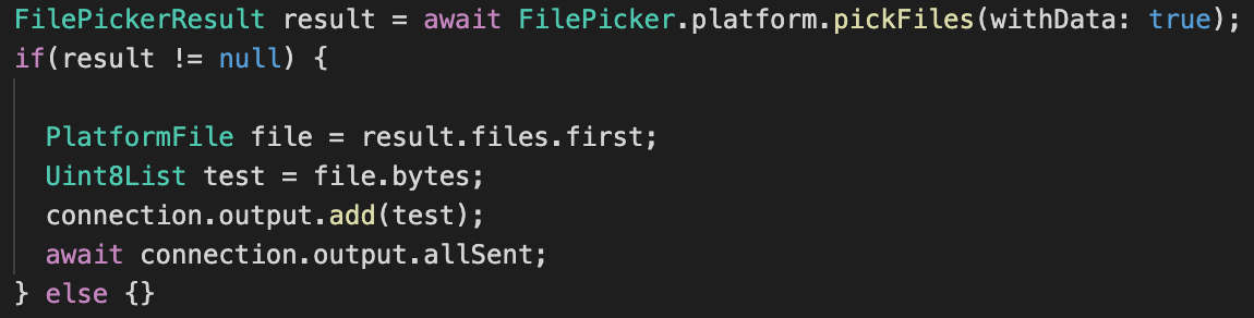 Problem with connection.output.add() · Issue #124 · edufolly/flutter_bluetooth_serial · GitHub