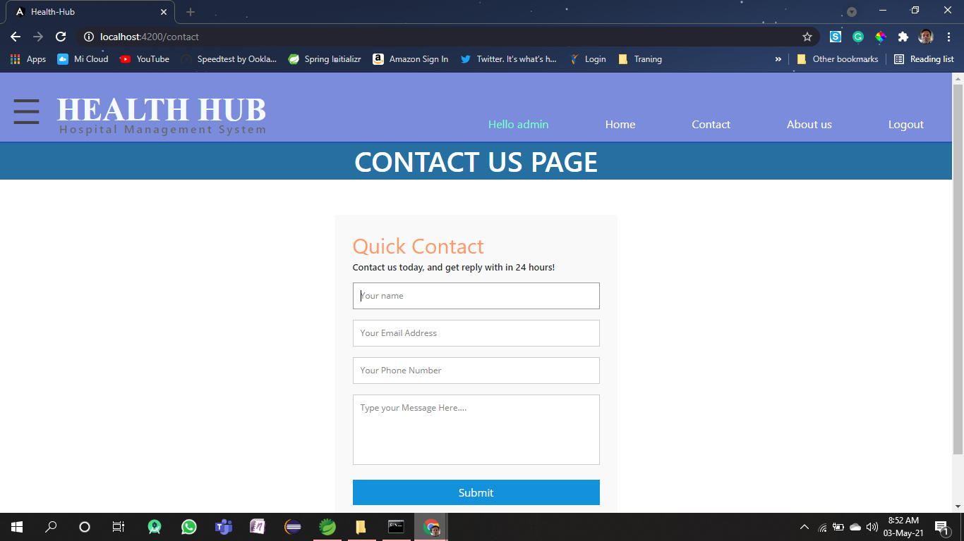 GitHub - AsaduzzamanRimo/Health-Care-System: Java spring and Angular