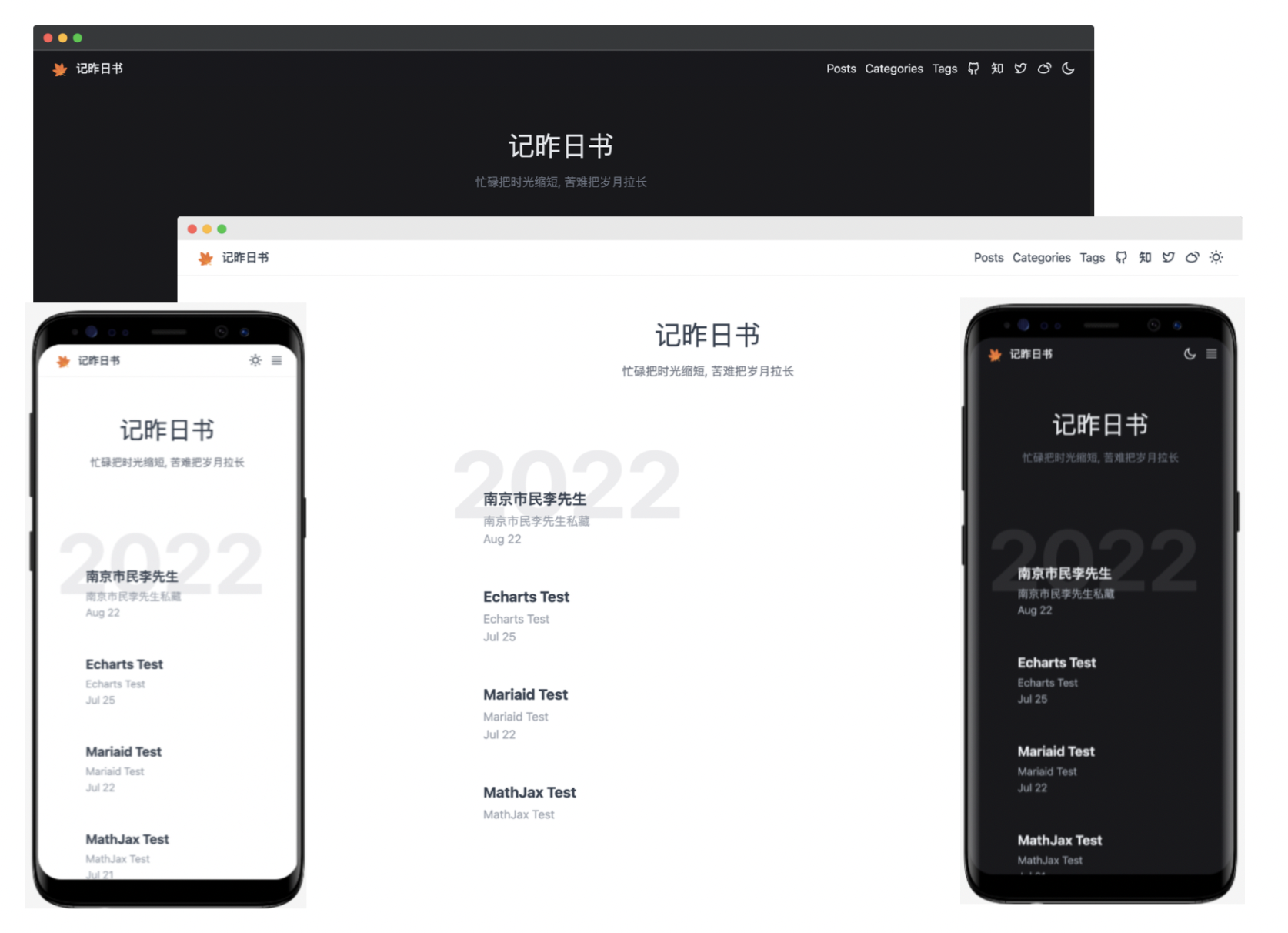 GitHub - Seevil/maple: Maple 一款简约而不简单的主题 来自hexo同名主题移植