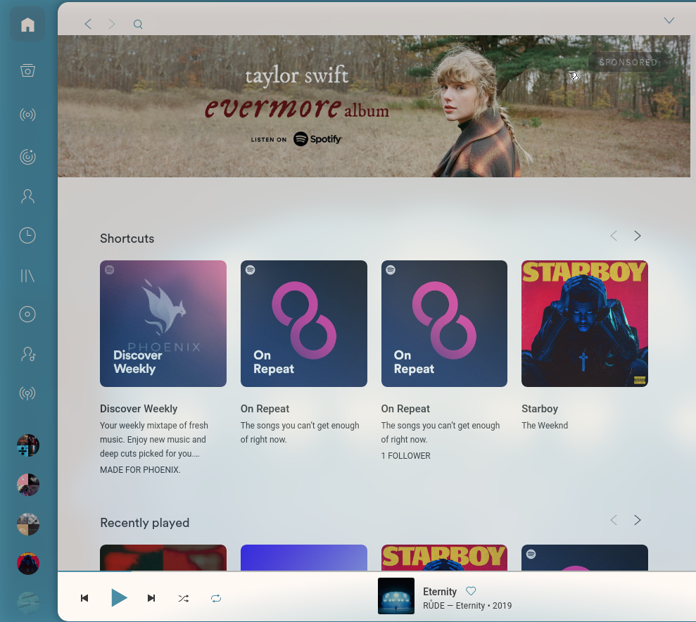 Dark theme on Dribblish Dynamic. · Issue #229 · spicetify/spicetify-themes · GitHub
