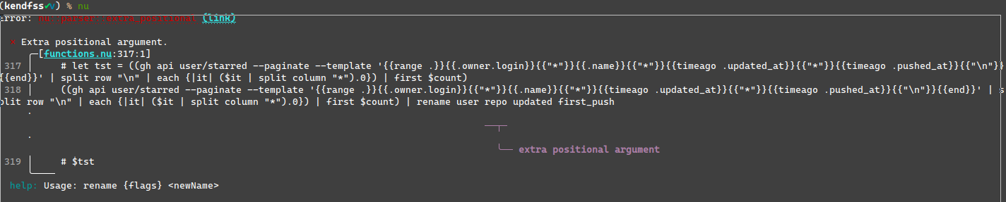 Resolved · nushell nushell · Discussion #6233 · GitHub