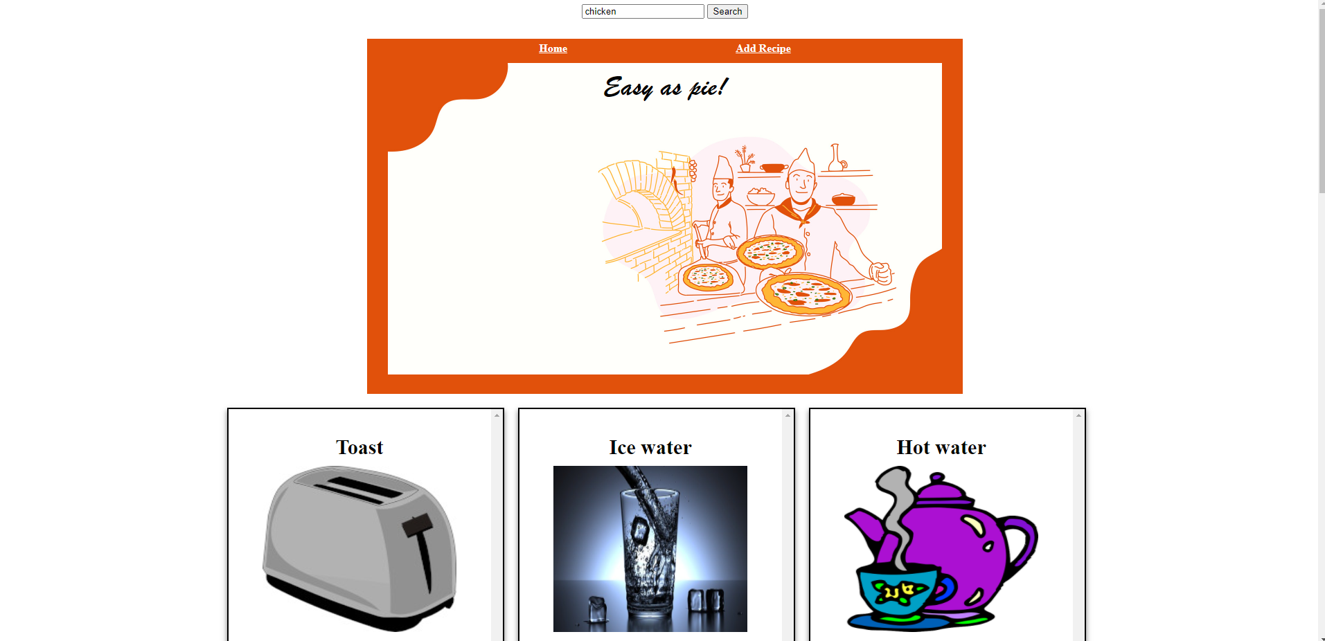 GitHub - nylon-ducky/Recipe-app: My first PHP project. A recipe app ...
