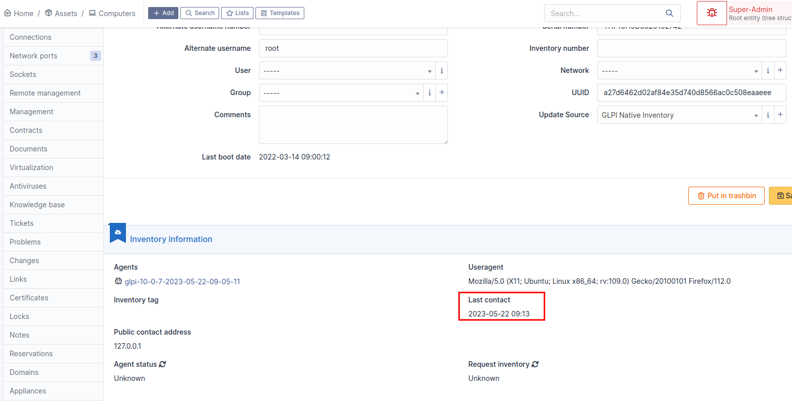 Server Side Fusioninventory Native Inventory Documentation Missing · Issue 14735 · Glpi